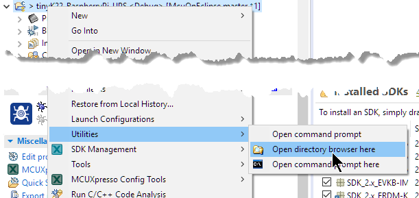MCUXpresso Eclipse IDE Mouse Tips & Tricks | MCU on Eclipse