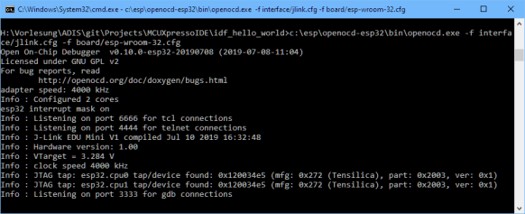 Eclipse JTAG Debugging the ESP32 with a SEGGER J-Link | MCU on Eclipse