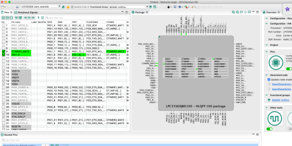 Investigating ARM Cortex® M33 core with TrustZone® – Using the Pins Config Tool | MCU on Eclipse