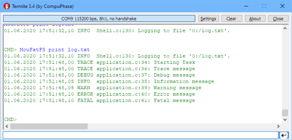 McuLog: Logging Framework for small Embedded Microcontroller Systems ...