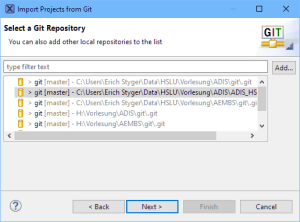 Import Projects from git into Eclipse | MCU on Eclipse