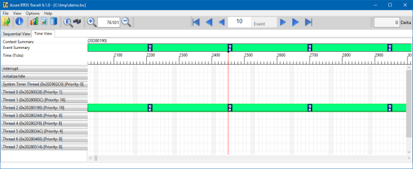 RTOS Trace: TraceX with Microsoft Azure RTOS (aka ThreadX) | MCU on Eclipse