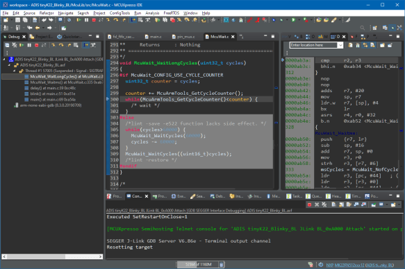Debugging Bootloader and Application with one Debug Session | MCU on Eclipse