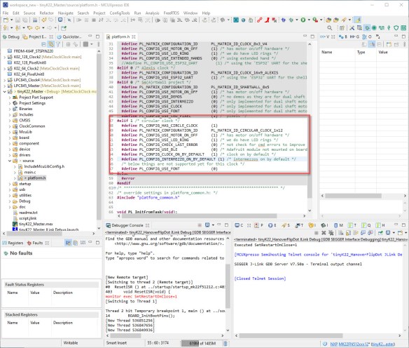 Round MetaClockClock | MCU on Eclipse