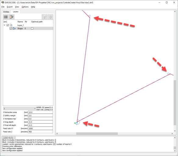 Optimized Vinyl Cutting G-Code Tool Path with DXF2GCODE | MCU on Eclipse