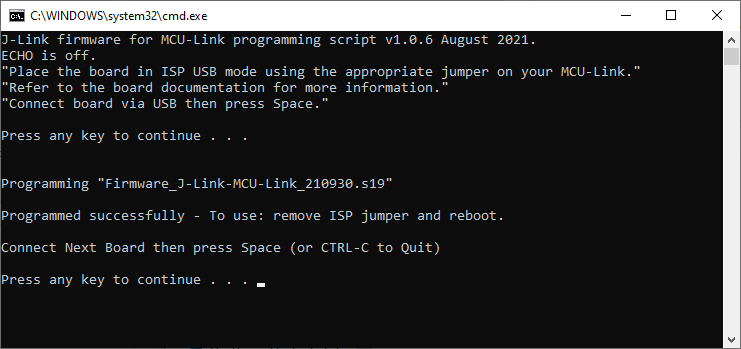 finished-programming | MCU on Eclipse