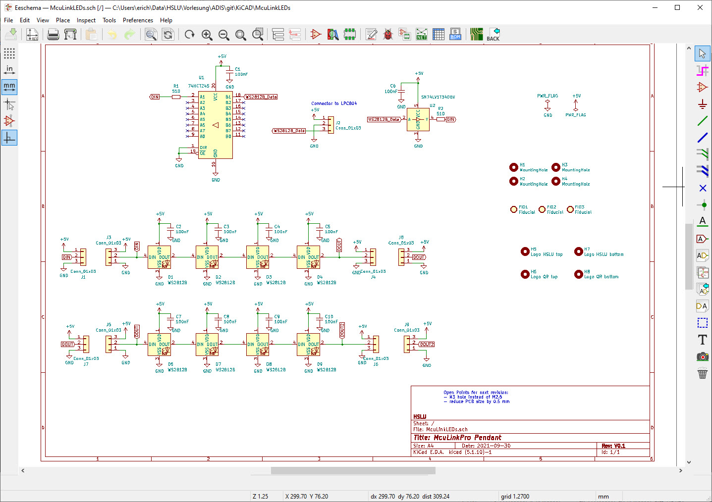 mcu-link-pro-pendant-with-kicad | MCU on Eclipse