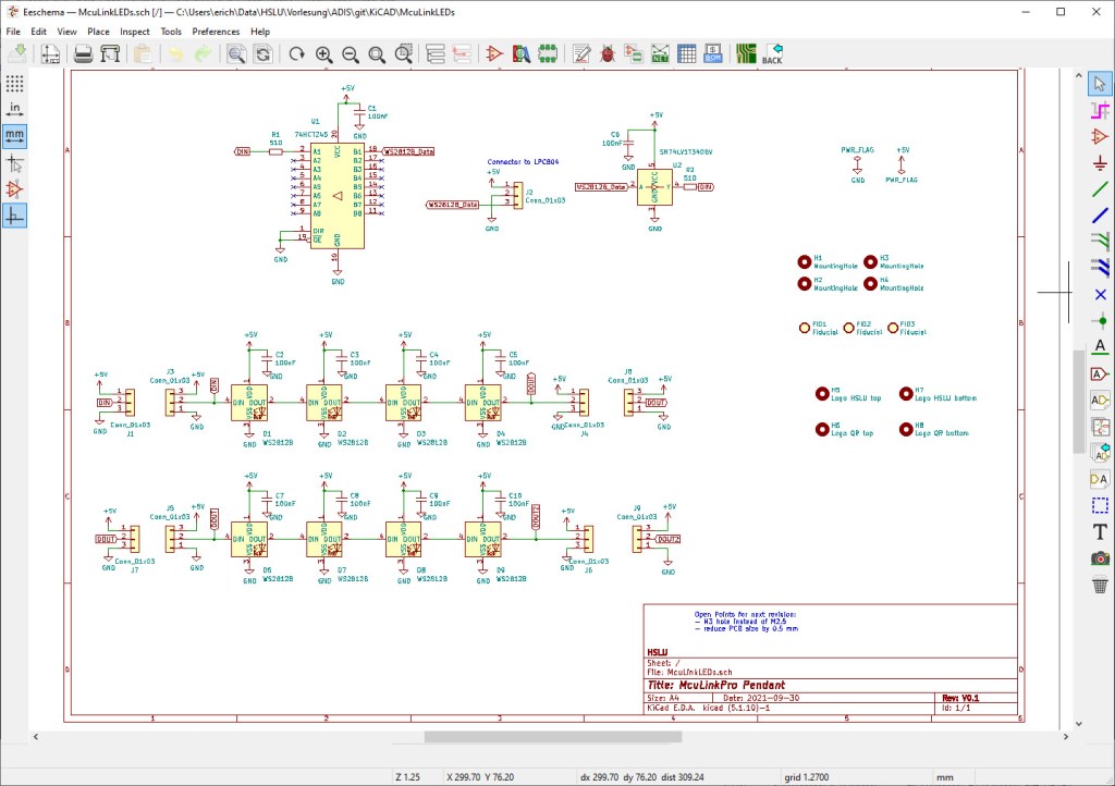 mcu-link-pro-pendant-with-kicad | MCU on Eclipse