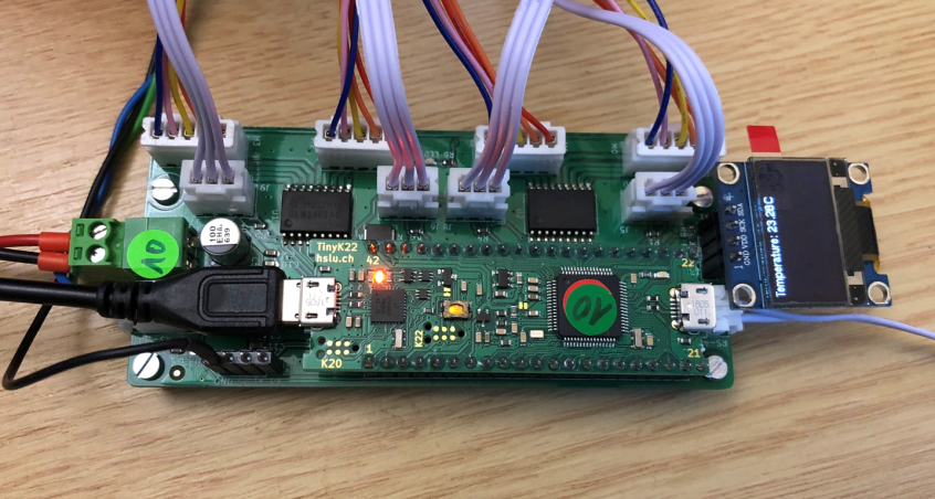 tinyk22-stepper-motor-controller | MCU on Eclipse