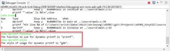 Debugging with Dynamic Printf Breakpoints | MCU on Eclipse