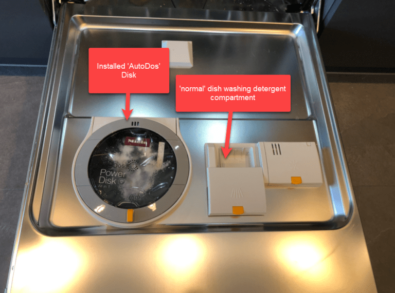 Refilling the non-refillable Miele AutoDos Dishwasher Automatic ...