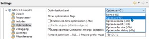 Choosing GNU Compiler Optimizations | MCU on Eclipse