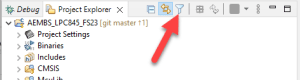 Hide an Unhide Files and Folders in Project Explorer | MCU on Eclipse