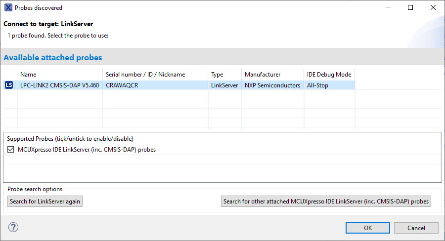 Upgrading LPC4322-based Debug Probe Firmware on RT10xx | MCU on Eclipse