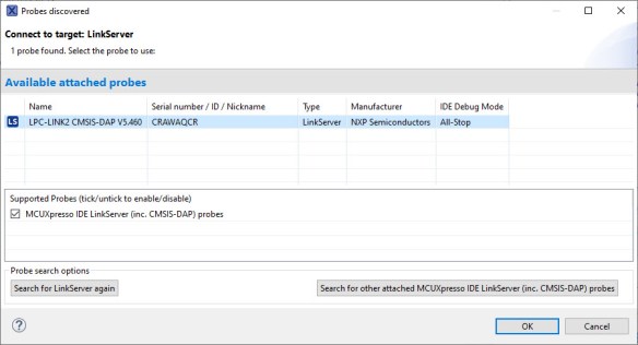 Upgrading LPC4322-based Debug Probe Firmware on RT10xx | MCU on Eclipse