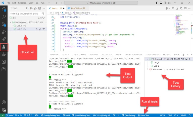 Modern On-Target Embedded System Testing with CMake and CTest | MCU on ...