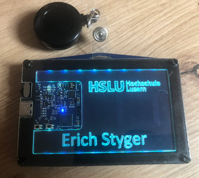 Customizable DIY RFID Business Card and Badge Holder with Victorinox Swiss Army Knife Tools ...