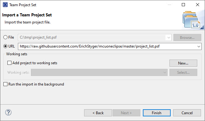 Eclipse Workspace Sharing: Team Project Set Export and Import | MCU on ...