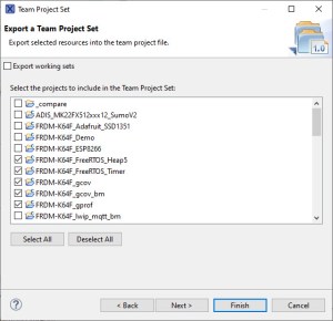 Eclipse Workspace Sharing: Team Project Set Export and Import | MCU on ...