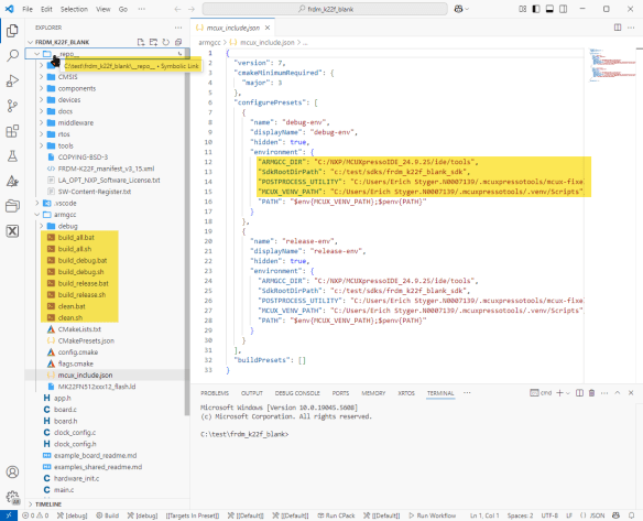 Sharing Standalone NXP SDK Projects in VS Code | MCU on Eclipse