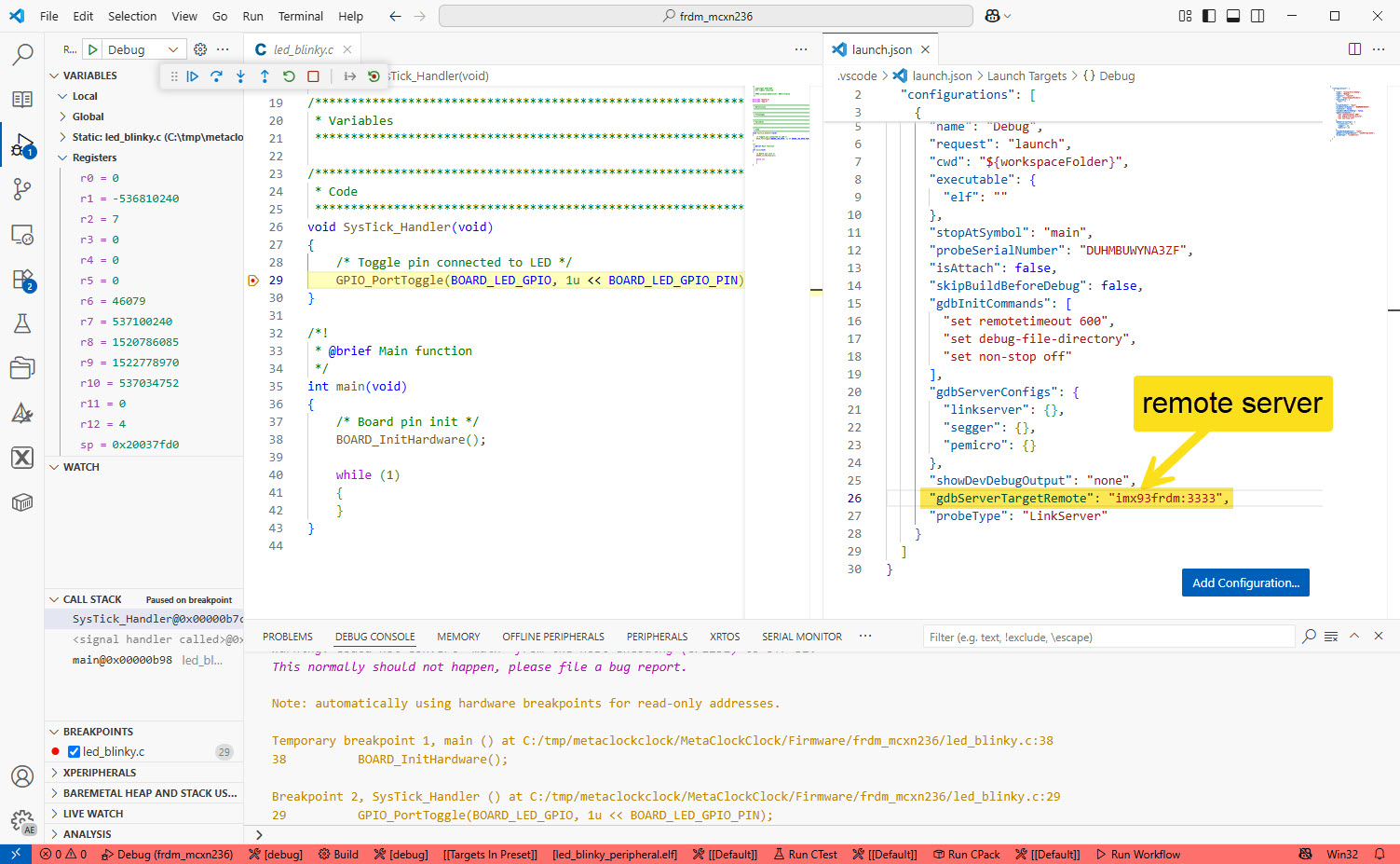 Setup Guide for FRDM-IMX93 as Debug Server | MCU on Eclipse